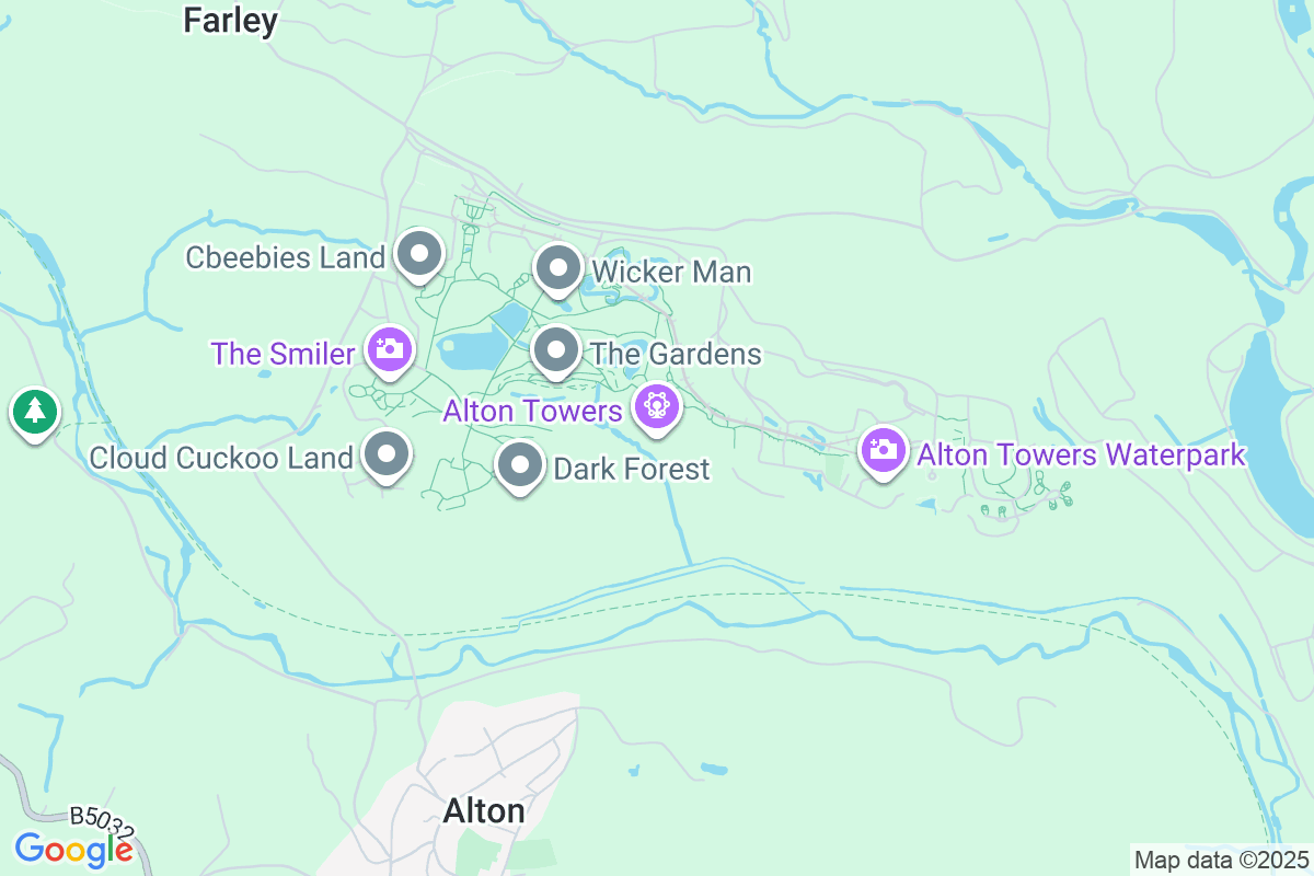 How to Get to Alton Towers by Car, Train & Bus (Guide)